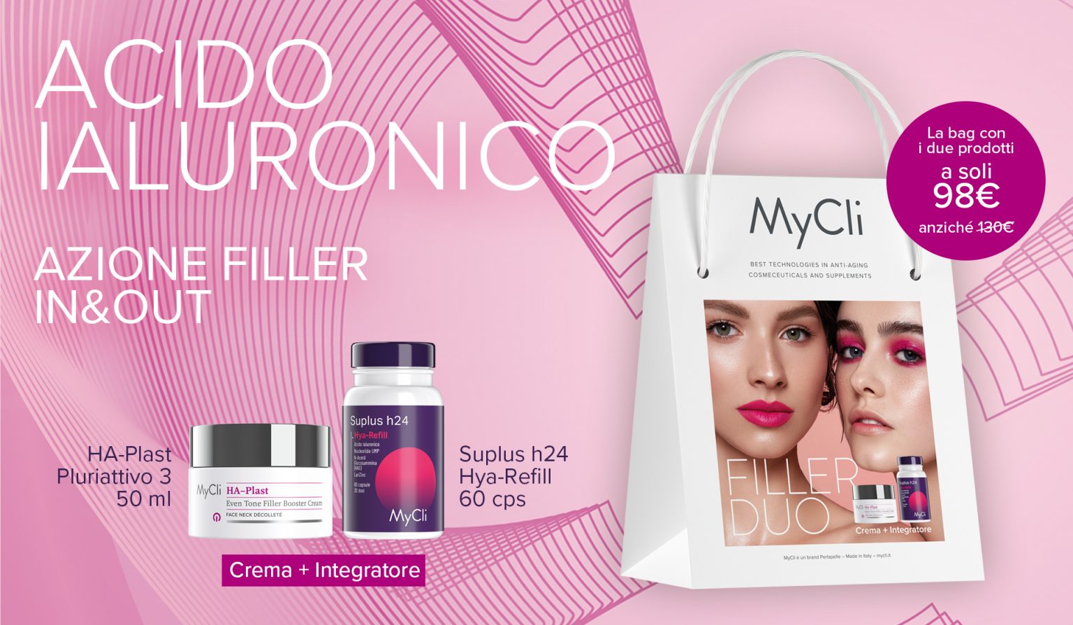MyCli - Cosmeceutici e supplementi nutrizionali per l’anti-aging